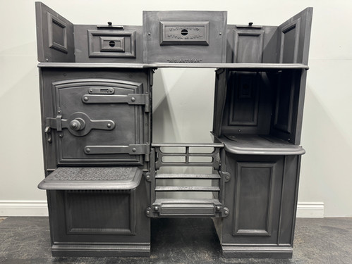 Fully Restored Original Victorian Antique Cast Iron Kitchen Cooking ...