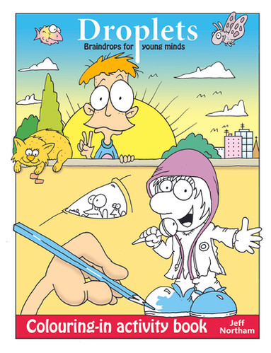Droplets Colouring-in Activity Book | braindrops