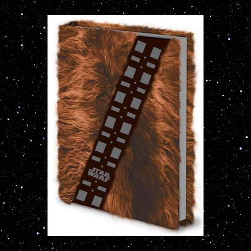Chewbacca Fuzzy Notebook | Mysite