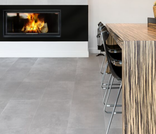 Loft Ash Waves Decor Glazed Porcelain Wall 300x600mm | Tile Life Limited