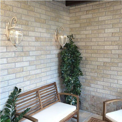 Muralla Beige Brick Stone Effect Wall Tile 75x280 | Tile Life Limited