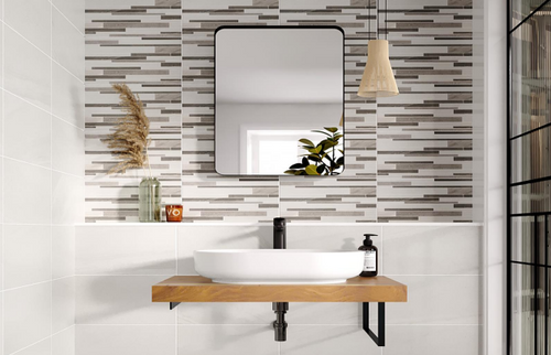 Fiji Grey Split-face Matt 25x40 Ceramic Wall | Tile Life Limited