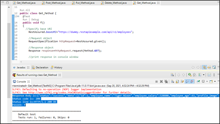 GET, POST and DELETE Method in Rest Assured - API Testing