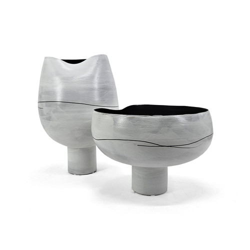 MISAKO ceramic high leg vase | OVO