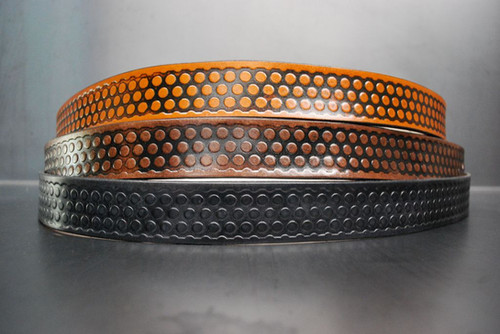Perforated Pattern Belt | Dying Breeds | Evergreen, Colorado USA