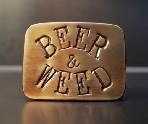 Beer & Weed Buckle | Dying Breeds | Evergreen, Colorado USA