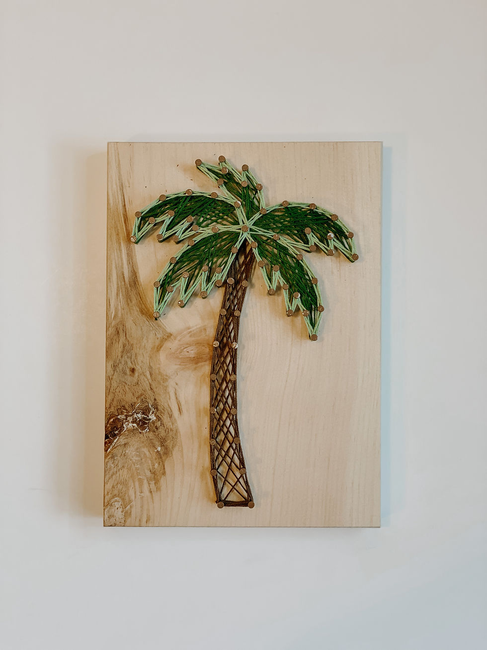 Palm Tree String Art Kit (Medium) | Knot Really Art