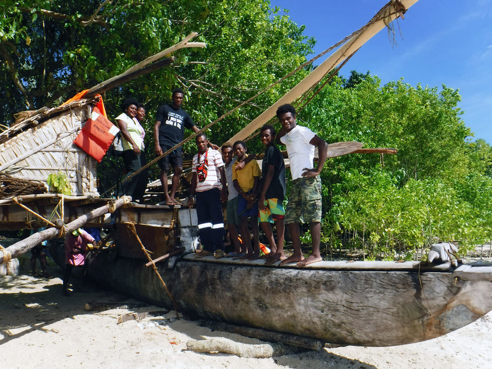 Tepuke from Taumako arrives in Santa Cruz