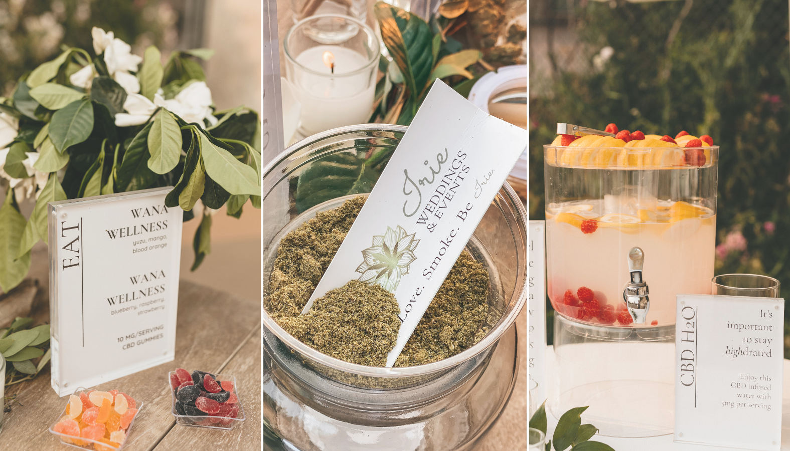 Cannabis Bartending Weed Bar Services Irie Weddings Events