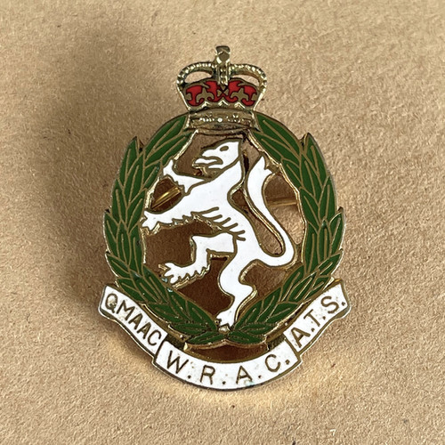 QMAAC, W.R.A.C. - A.T.S. Lapel Badge | micksmedals