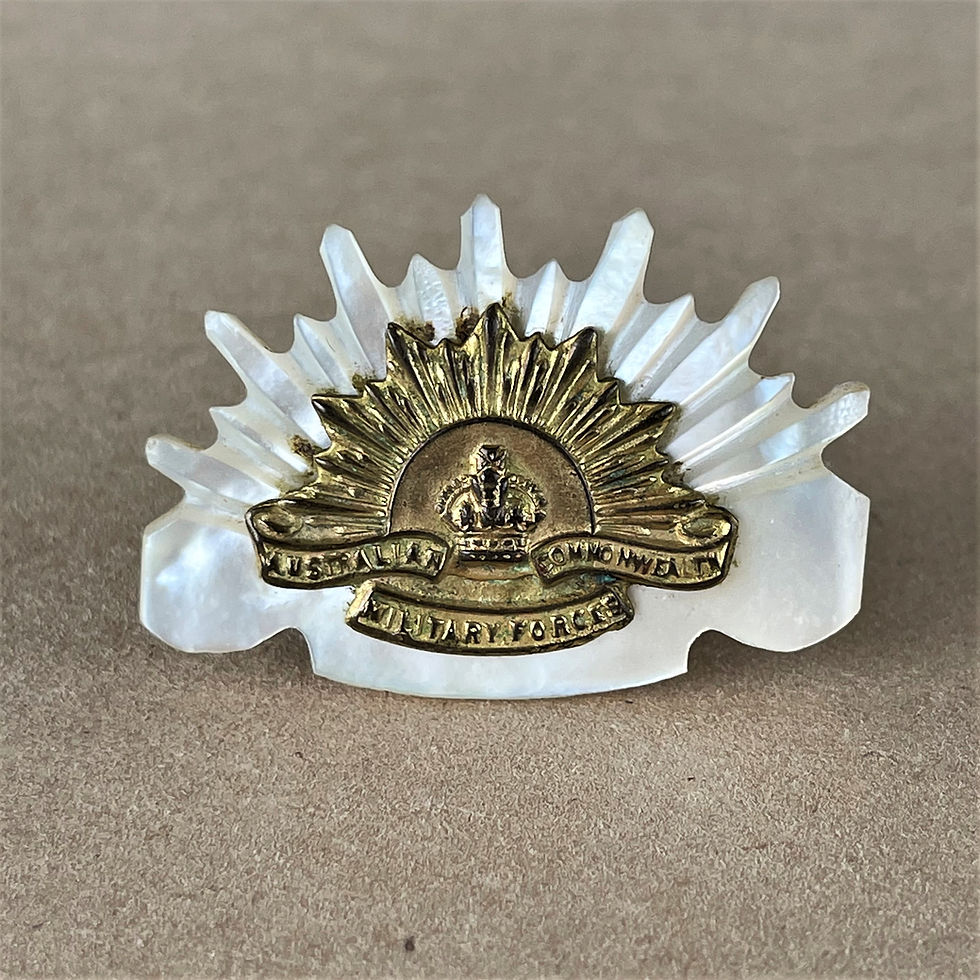 WW2 Rising Sun Sweetheart Badge | micksmedals