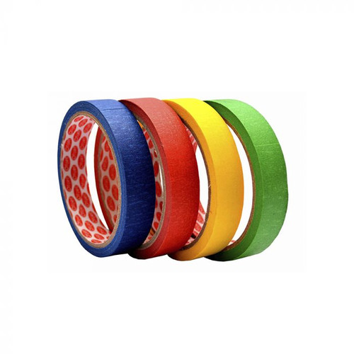MASKING TAPE DE COLORES 18 mm | Plotter Grupo Universitario SPA