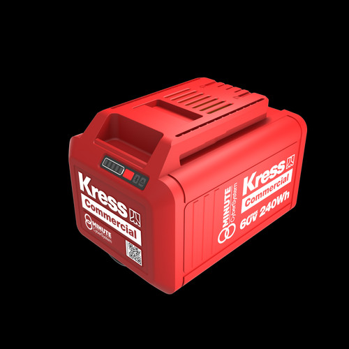 Kress Commercial 60 V 240 Wh 8-minute CyberPack battery | JFHanley ...