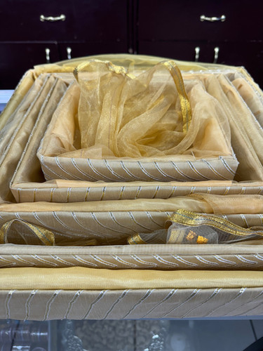 Shagun Boxes (White Gold) | My Site