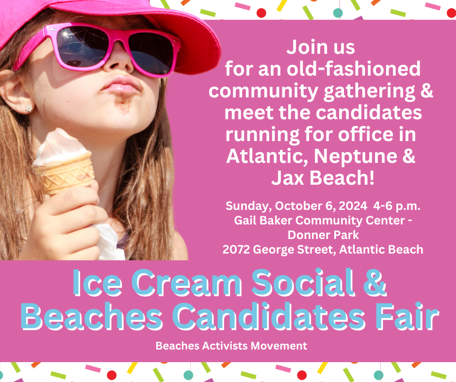 Ice Cream & Candidates!