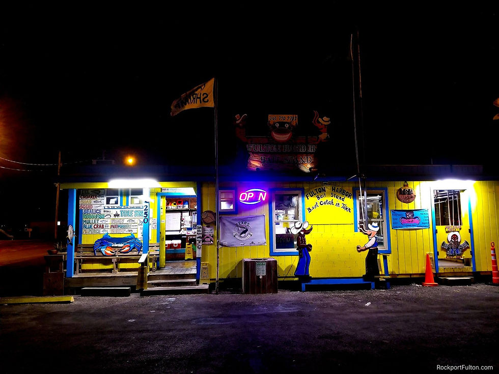 Fulton Harbor Bait Stand