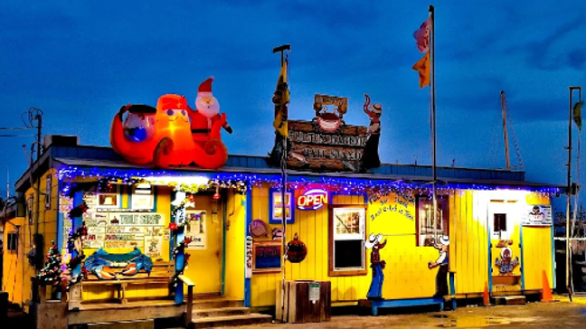 Rockport Texas Bait Stand Fulton Harbor Bait and Seafood - Fulton Texas