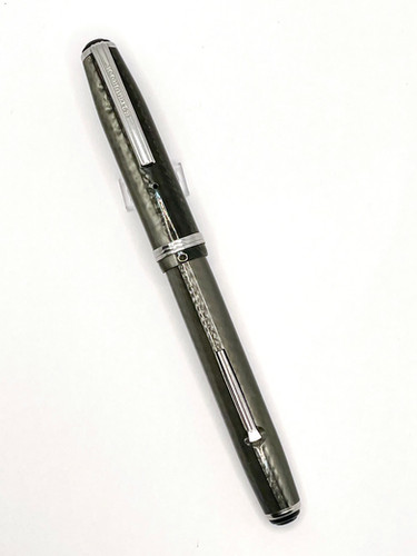 Esterbrook SJ Double Jewel Fountain Pen - Silver Gray | Alien Vintage Pens