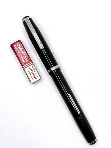 Esterbrook LJ Double Jewel Fountain Pen - Black 2550 | Alien Vintage Pens