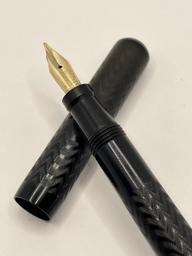 Betzler and Wilson Eyedropper Fountain Pen - Chased Hard Rubber | Alien ...