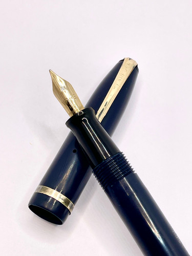 WearEver Zenith Fountain Pen - Midnight Blue | Alien Vintage Pens