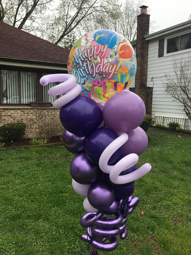 Birthday Balloon-A-Gram | LUCKEYIA'S BALLOON