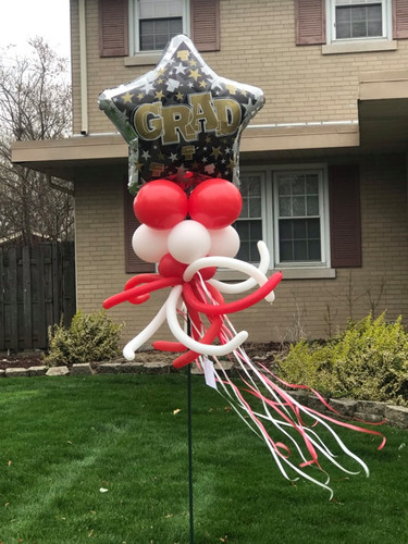 Graduation Balloon-A-Gram | LUCKEYIA'S BALLOON