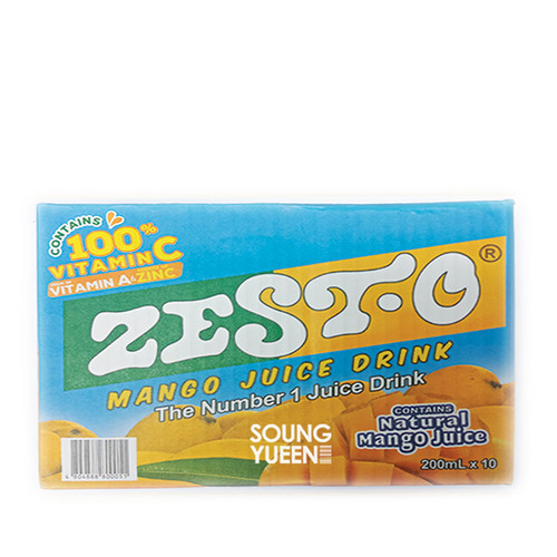 ZESTO MANGO JUICE DRINK 200ML | soungyueen