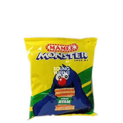 MAMEE MONSTER NOODLE SNACK CHICKEN FLAVOUR 8'S | soungyueen