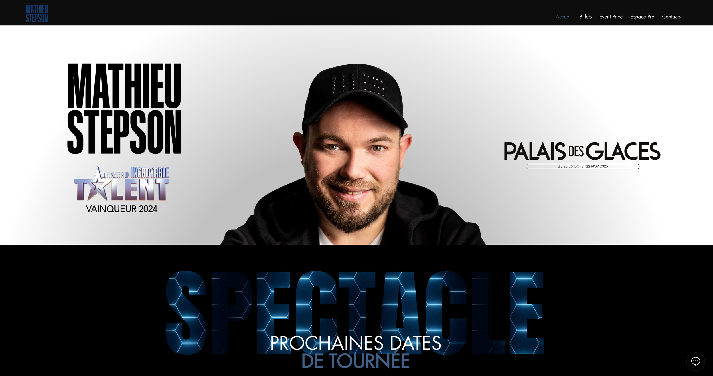 Mathieu Stepson site officiel - Spectacle