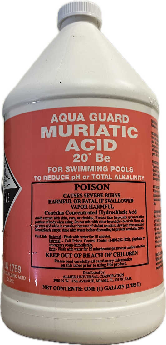 muriatic acid pool