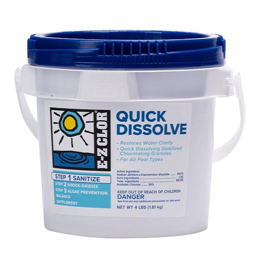 EZ CLOR QUICK DISSOLVE SHOCK 1LB BAG | Kendall Pools
