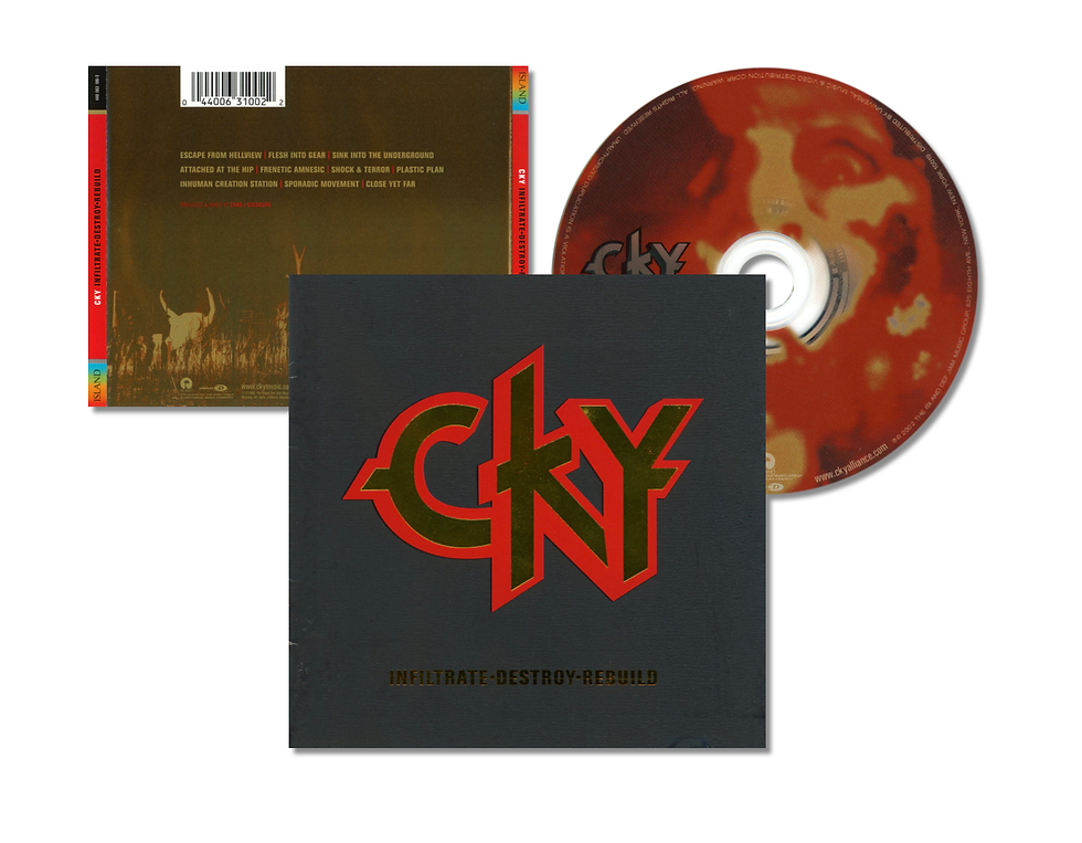 CKY – Infiltrate•Destroy•Rebuild CD | Plaka Express