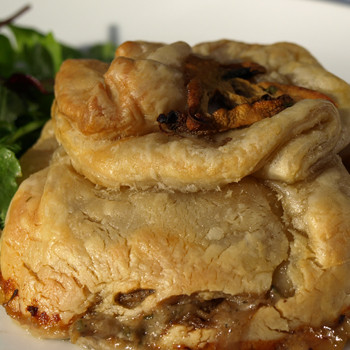Chicken and wild mushroom en-croute | Neptune's Table
