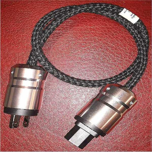 Silver Strand Signature Power Cable, Rhodium Plugs | Vogue Audio