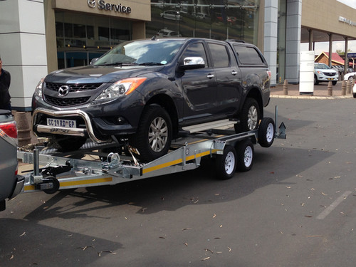 Double Axle Car Transporter Trailer 2700kg GVM - Ground Zero Trailers ...