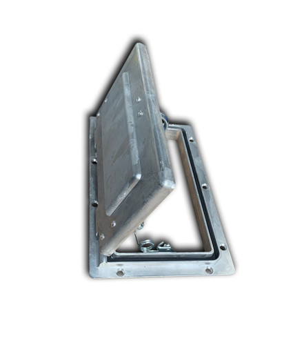 Plain Aluminium Pop-Up Vent | GZ Canopies