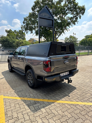 Mid Range 2023 Ford Ranger Double Cab Canopy - GZ Aluminium Canopies ...