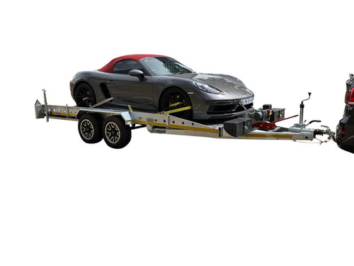Double Axle Car Transporter Trailer 2700kg GVM - Ground Zero Trailers ...