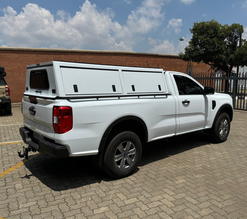 Mid Range 2023 Ford Ranger Single Cab Canopy | GZ Canopies