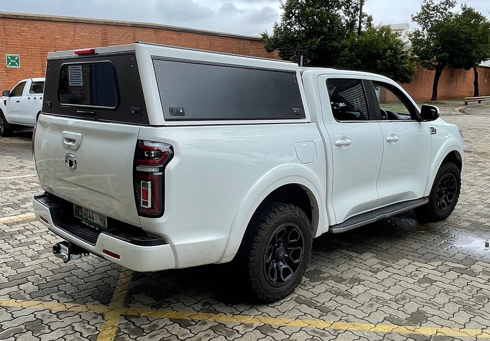 Pro Series GWM P-Series Double Cab Canopy - GZ Aluminium Canopies | GZ ...