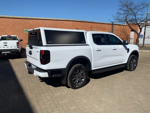 Mid Range 2023 Ford Ranger Double Cab Canopy - GZ Aluminium Canopies ...