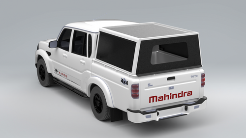 Mid Range Mahindra Double Cab Canopy - GZ Aluminium Canopies | GZ Canopies