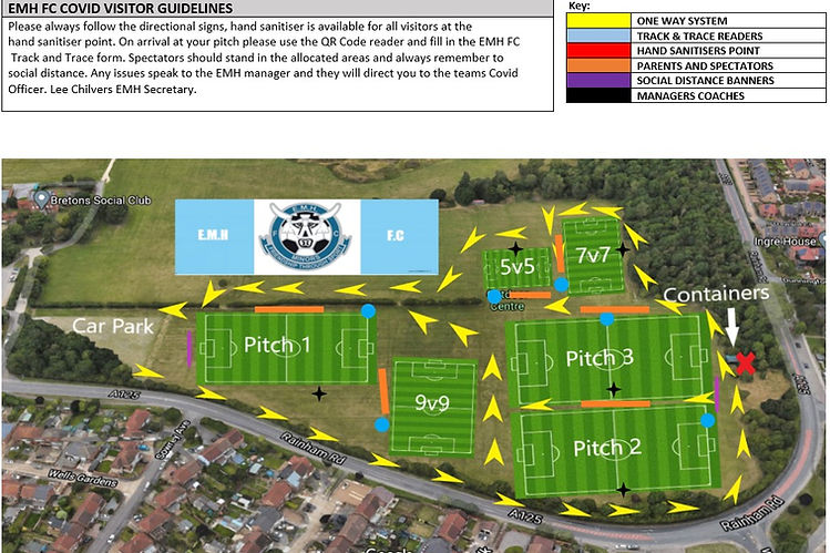 About | Home page | EMH Football Club - Essex Minors of Hornchurch