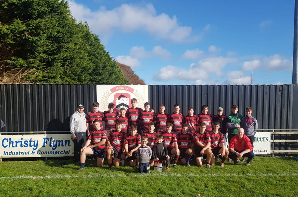 Great Weather for Rugby as Monivea U 18.5's Host Connemara