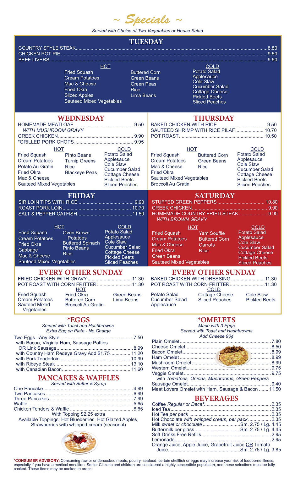 MENU | clemmonskitchen