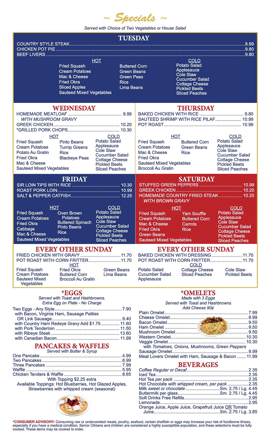 MENU | clemmonskitchen