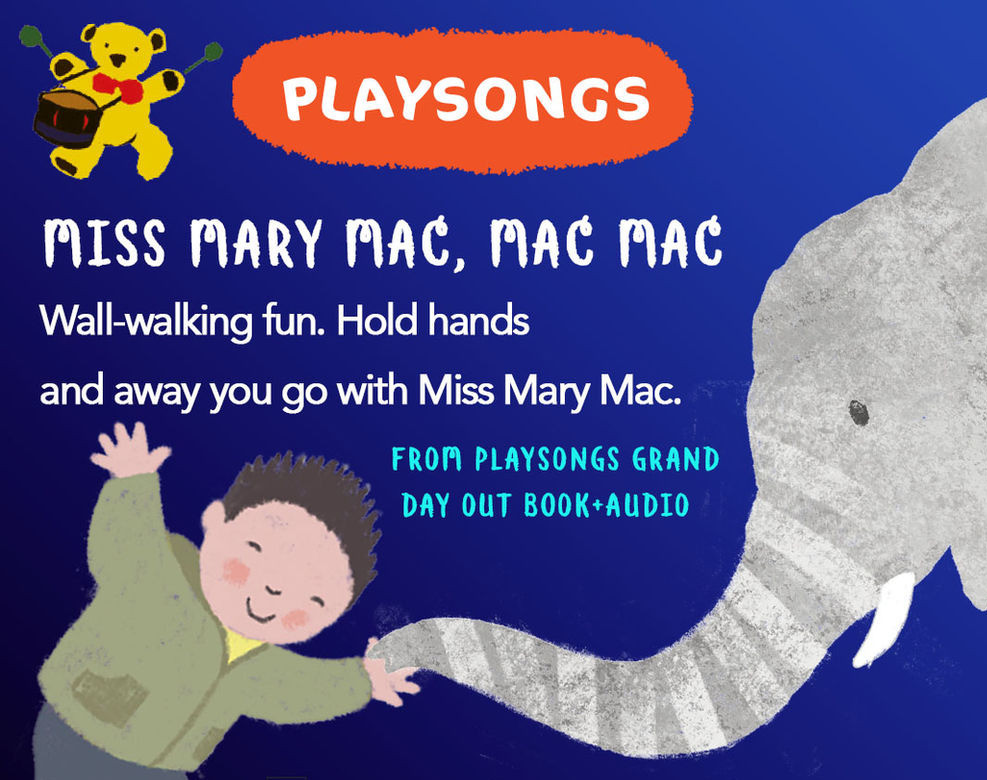 Wall walking with Miss Mary Mac