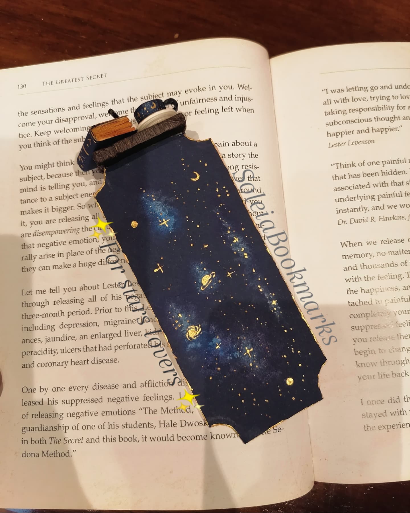 Cosmic Theme Bookmark | Soleia Bookmarks