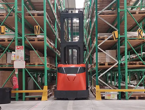 VNA Forklift Training (Very Narrow Aisle Training) in Manchester | Pro ...